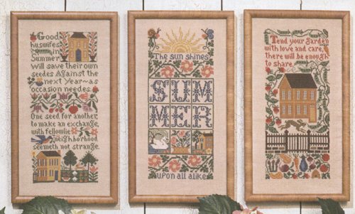 the prairie schooler cross stitch prairie schooler summer samplers