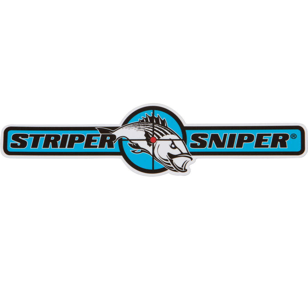 8" Striper Sniper Decal – Striper Sniper Lure Company Online Store