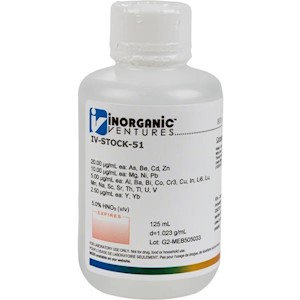 Agilent 7500 ICP-MS PA Tuning Solution 1 [33-IV-STOCK-51] – Texas ...