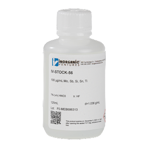 100 ppm 5 Element ICP Calibration/Quality Control Standard [31-IV-STOCK ...