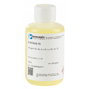 100 ppm 8 Element ICP-MS Internal Standard [31-IV-STOCK-75] – Texas ...