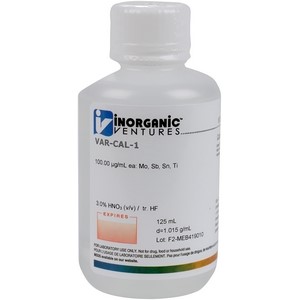 Varian/Agilent ICP-OES Calibration Standard 1 [31-VAR-CAL-1]] – Texas ...