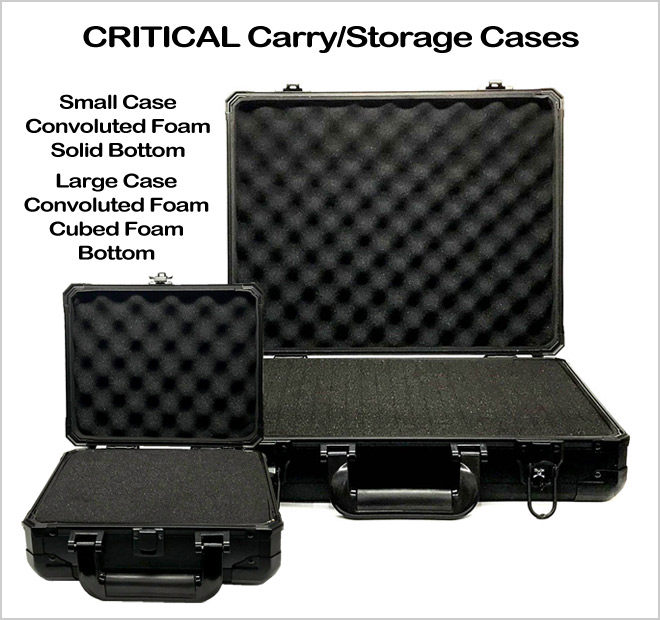 Critical Travel Storage Cases