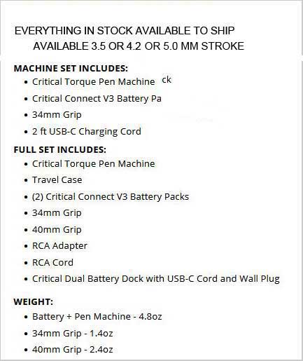 Critical Torque Pen