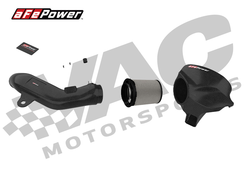 aFe Black Series Momentum Carbon Fiber Cold Air Intake System, BMW N55