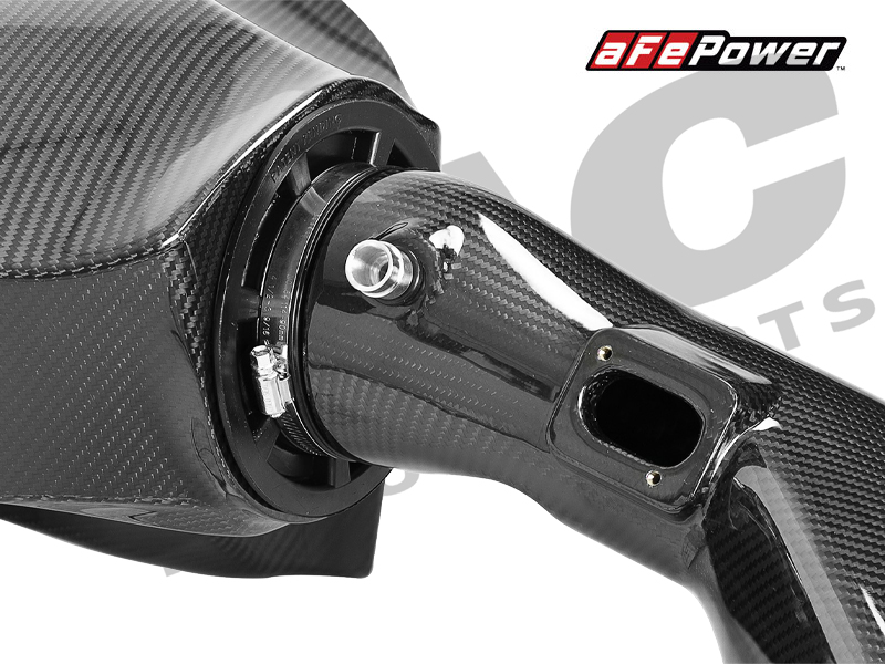aFe Black Series Momentum Carbon Fiber Cold Air Intake System, BMW N55
