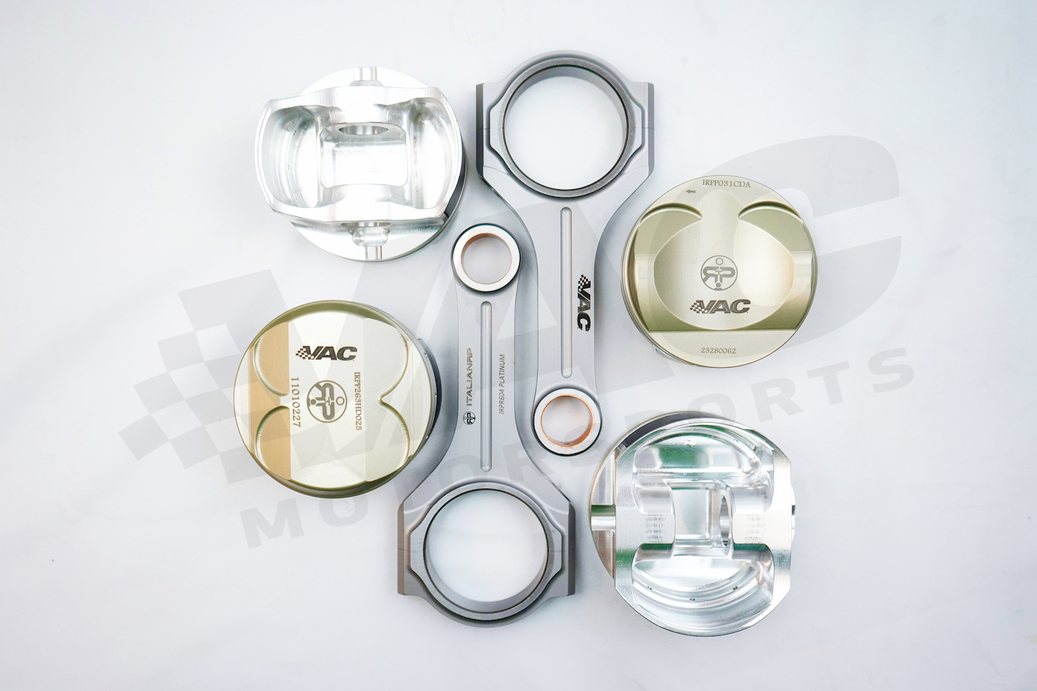 Italian RP Forged Piston Set, S55, 84mm Bore, 10.2 CR. *** Gold Line ...