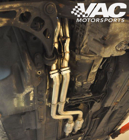 E46 non-M Complete Header & High Flow Sport Cat Pack Shorty Shortie ...