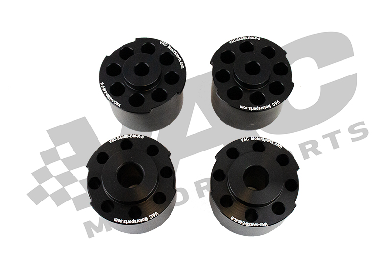 VAC Motorsports Solid Aluminum Rear Subframe Bushings, BMW E46