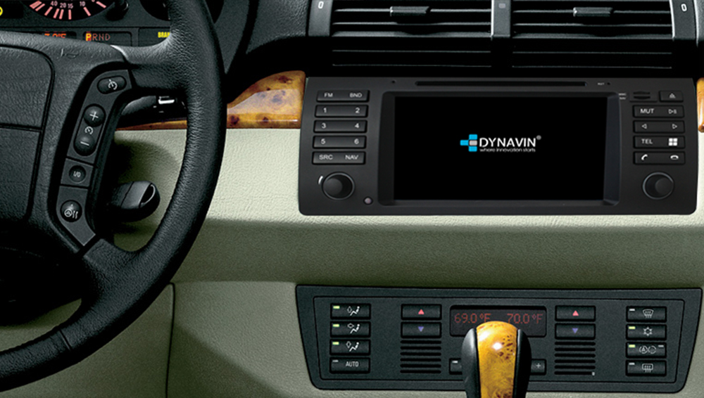 Dynavin N7 Radio Navigation System (BMW E53)