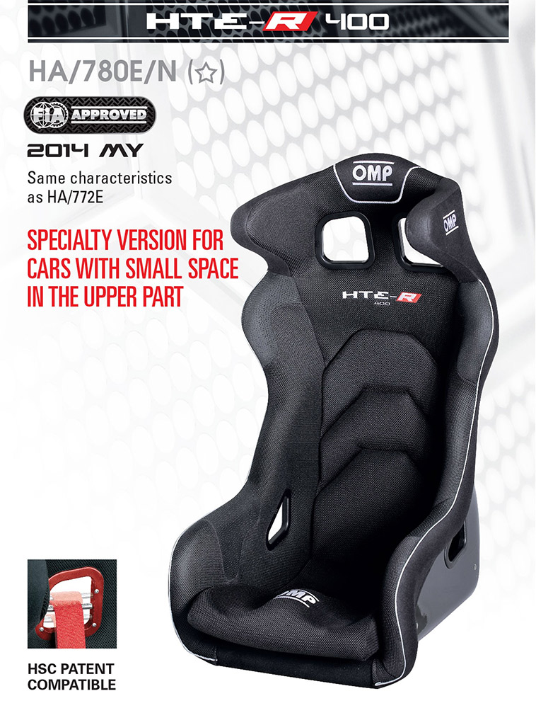 OMP - HTE-R 400 Fiberglass Racing Seat