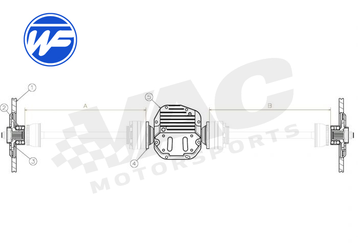 WiseFab Performance Axles, BMW E46 M3