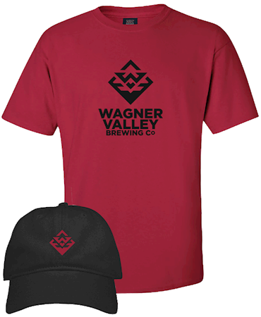 Wagner Valley Brewing Co Hat & T-Shirt Combo – Wagner Vineyards Estate ...