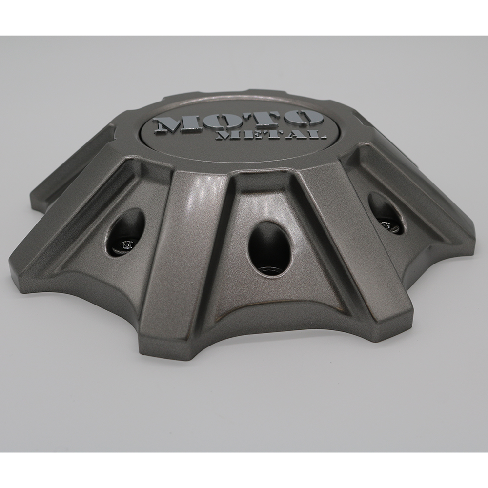 MOTO METAL MO984 REPLACEMENT CENTER CAP. MATTE GRAY CAP.