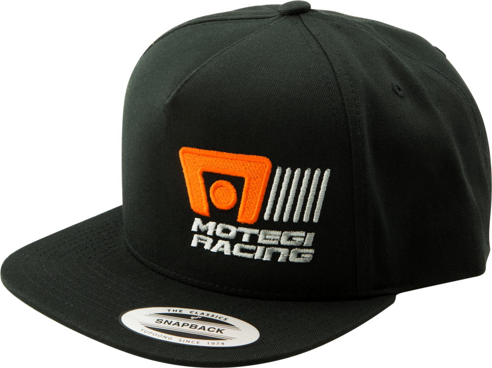 MOTEGI RACING LOGO APPAREL SNAPBACK FLAT BILL HAT